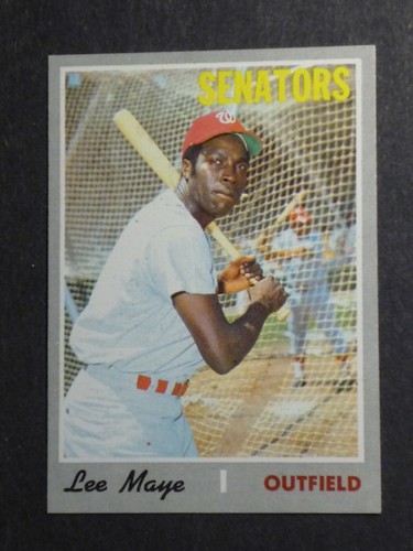 1970 Topps Lee Maye #439 Senators NM 002 | eBay