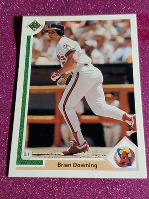 1991 Upper Deck #231 Brian Downing California Angels Baseball Card | eBay