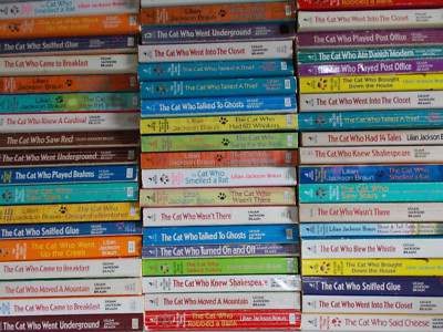 Lilian Jackson Braun THE CAT WHO Book Series Lot - Choose - Build a ...