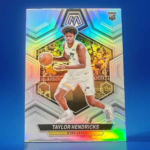 Taylor Hendricks Rookie Card Silver Prizm 2023-24 Panini Mosaic #221 | eBay