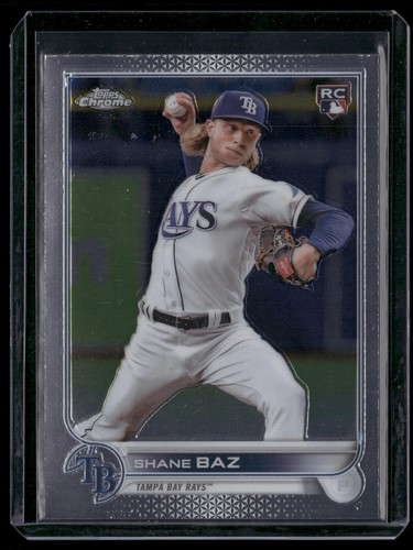 Shane Baz 2022 Topps Chrome #201 RC Tampa Bay Rays | eBay