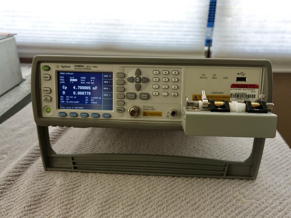 Agilent E4980A Precision LCR Meter 20Hz～2MHz Opt. 001 710 [Operational ...
