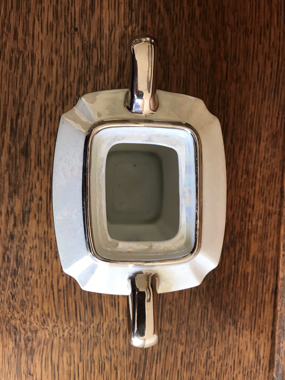 Schonwald Oremont Silverite Bavarian China Art Deco Sugar & Creamer Set ...