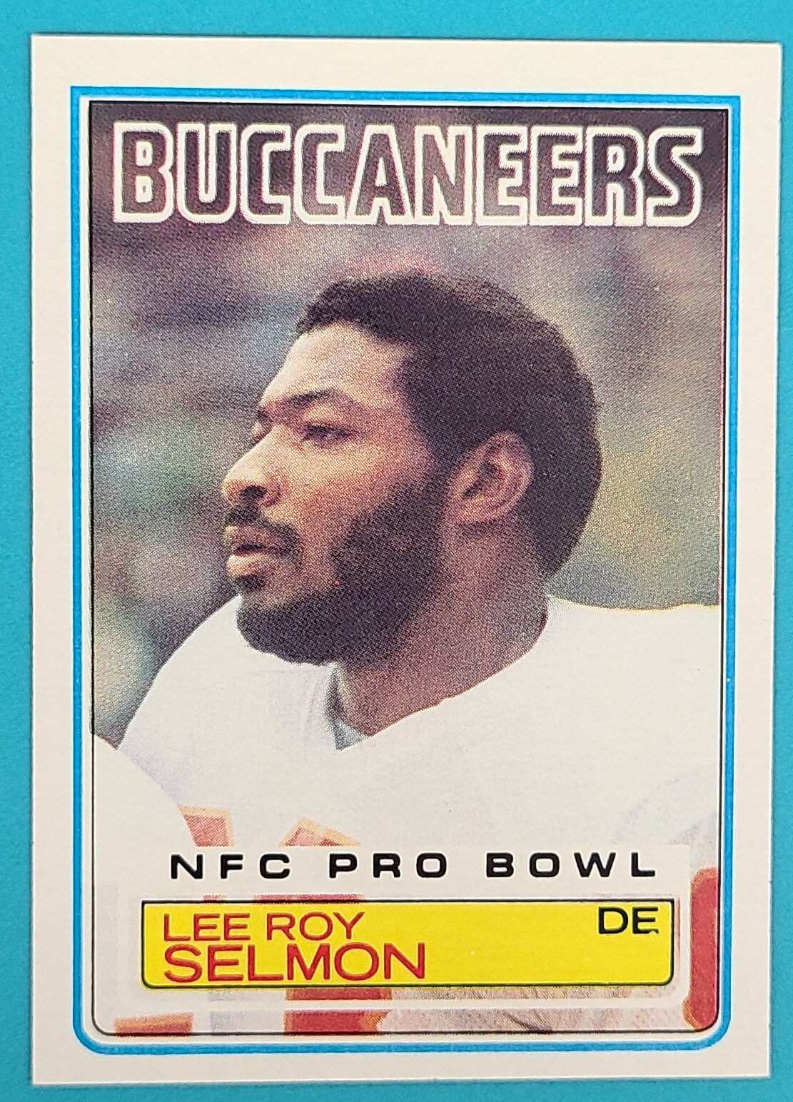 1983 Topps PB #182 Lee Roy Selmon Tampa Bay Buccaneers Football Card S2 ...