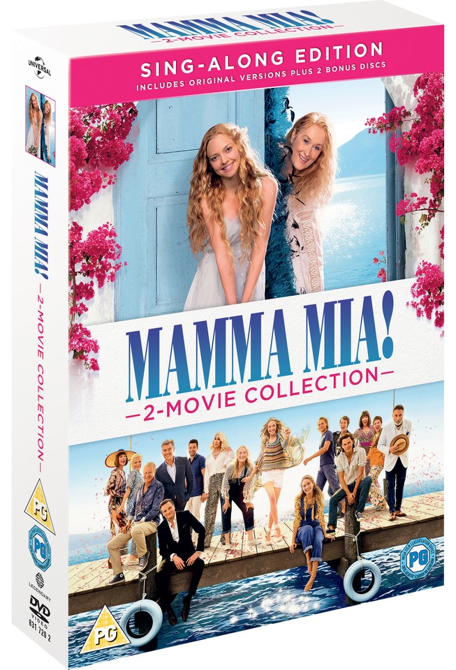 Mamma Mia! 2-Movie Collection (DVD) Nancy Baldwin Cher Andy Garcia (UK ...