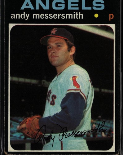1971 Topps Andy Messersmith #15 California Angels 8465 | eBay