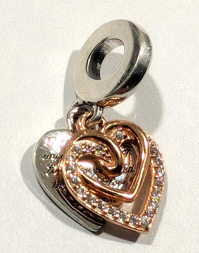 Authentic Pandora Charm, ROSE Love You Unconditionally Dangle ...