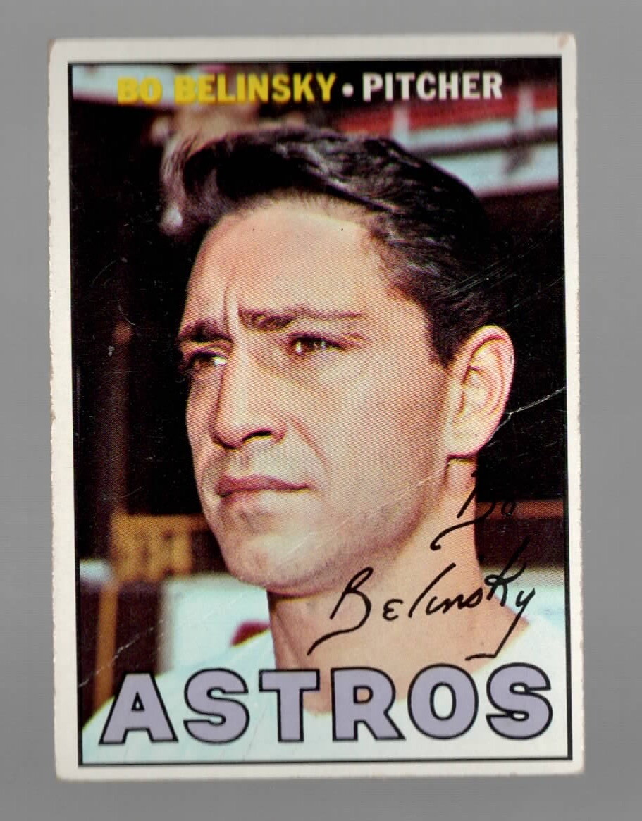 1967 Topps #447 Bo Belinsky Good (crease) | eBay