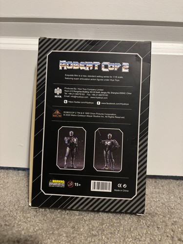 Hiya Toys RoboCop 2 (Robert Cop) SDCC 2021 Exclusive 1:18 Scale Figure ...
