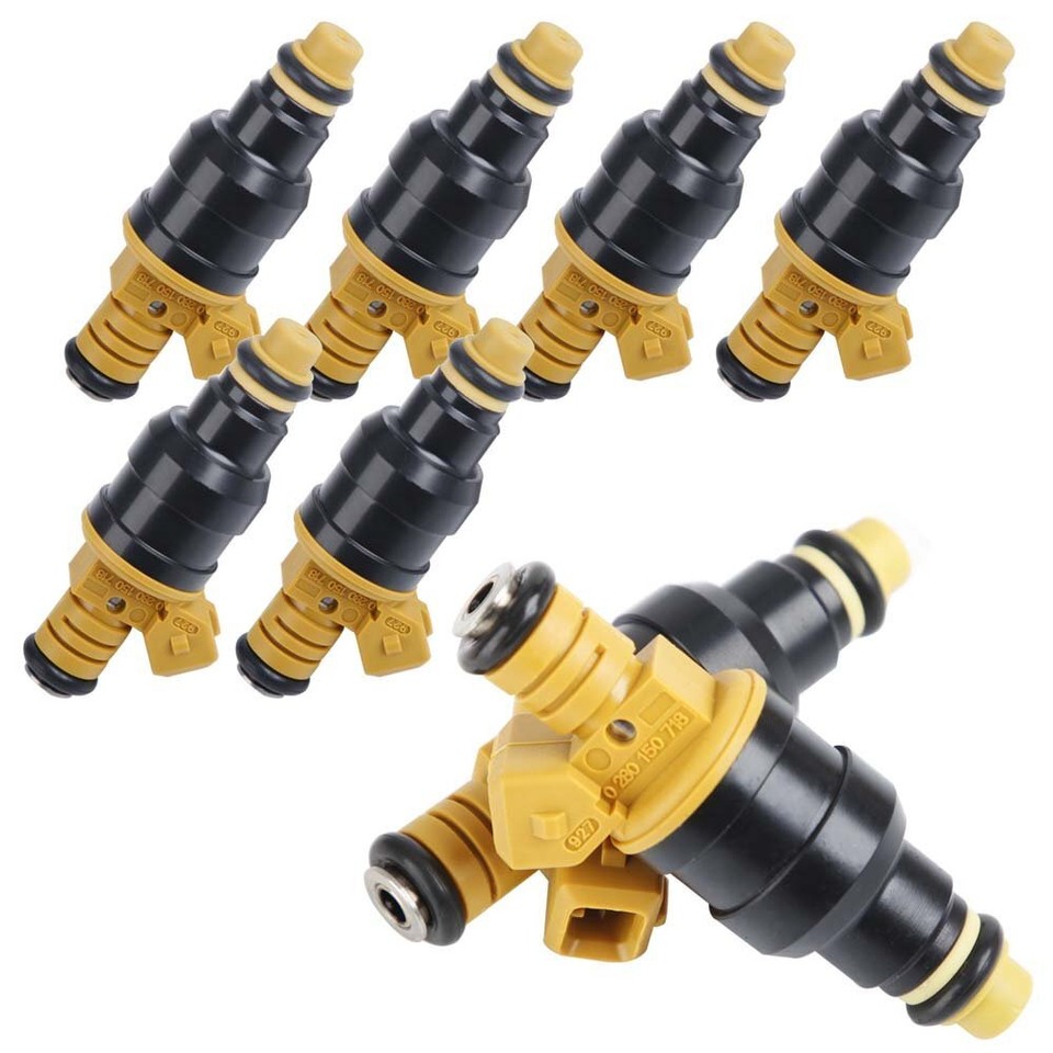 8X Upgraded EV1 Fuel Injectors For Ford 5.0L 5.8L 302 351W Bronco F150 ...