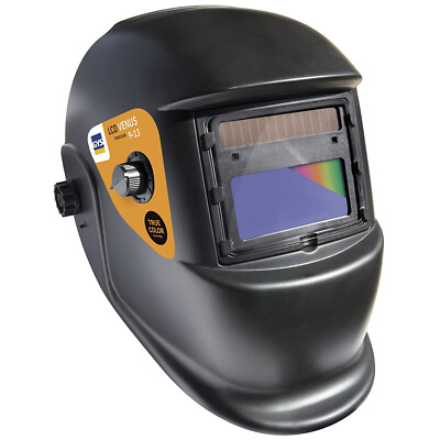 GYS Welding Helmet LCD Venus 9/13 BLACK True Colour Welding 064980 ...