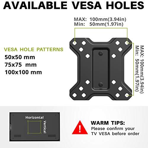 Full Motion Tv Wall Mount For Most 1026 Inch Led Flat Screen Tvs ...
