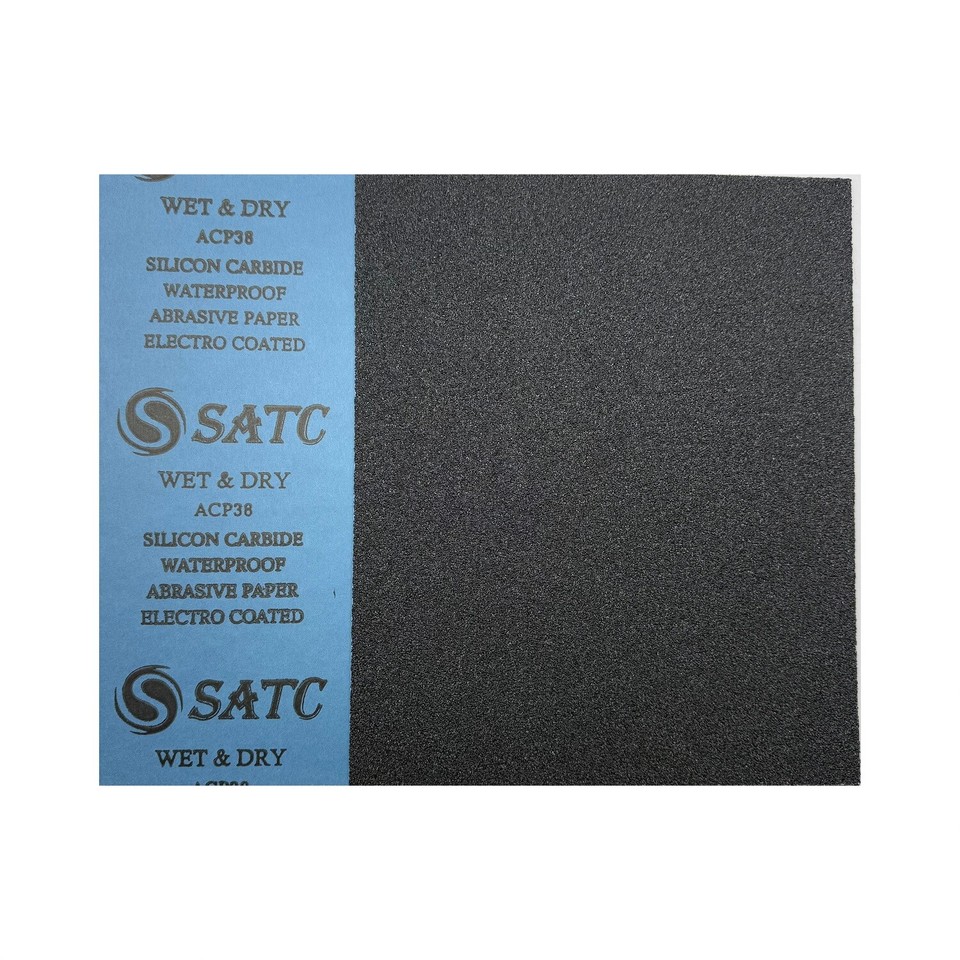 9x11" Sandpaper 60-3000 Grit Dry Wet Sand Paper Silicon Carbide Sanding ...