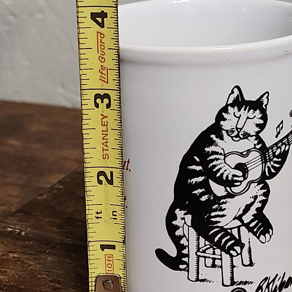 Lot Of 4 Vintage Kiln Craft B Kliban Cat Coffee Mugs Momcat Good-Ole ...