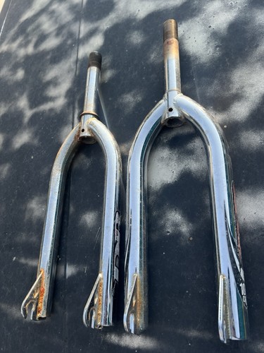 20” BMX Chrome Chro mo Forks Threaded Diamondback Diamon Back X2 | eBay