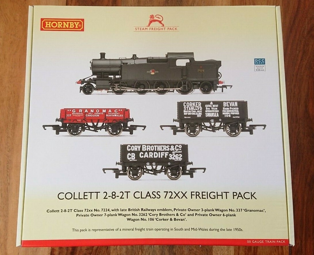 Hornby R3670 Collett 2-8-8T Class 72xx Freight Pack - Era 5 :: Railway ...