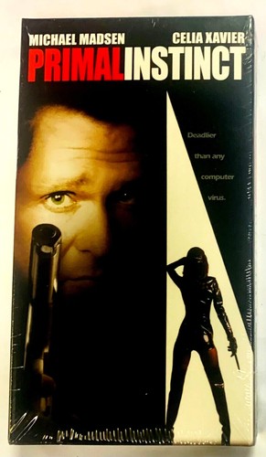 Primal Instinct (VHS, 2002) Michael Madsen, Celia Xavier NEW SEALED HTF 39414097061 | eBay