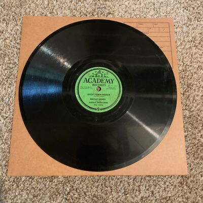 78 RPM Record Orville Newby Ghost Town Boogie Country Honky Tonk EX ...