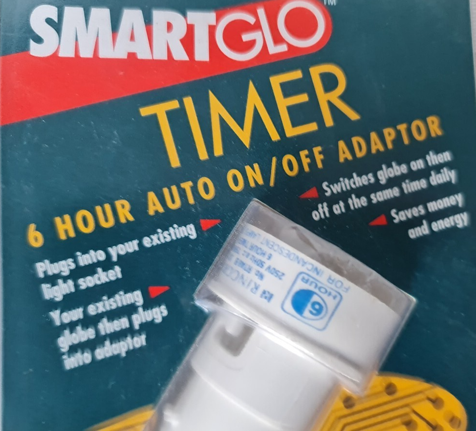 Security - Light Timers 6 Hour x 7 - 36Min with globe x 1 - 4 Stage ...
