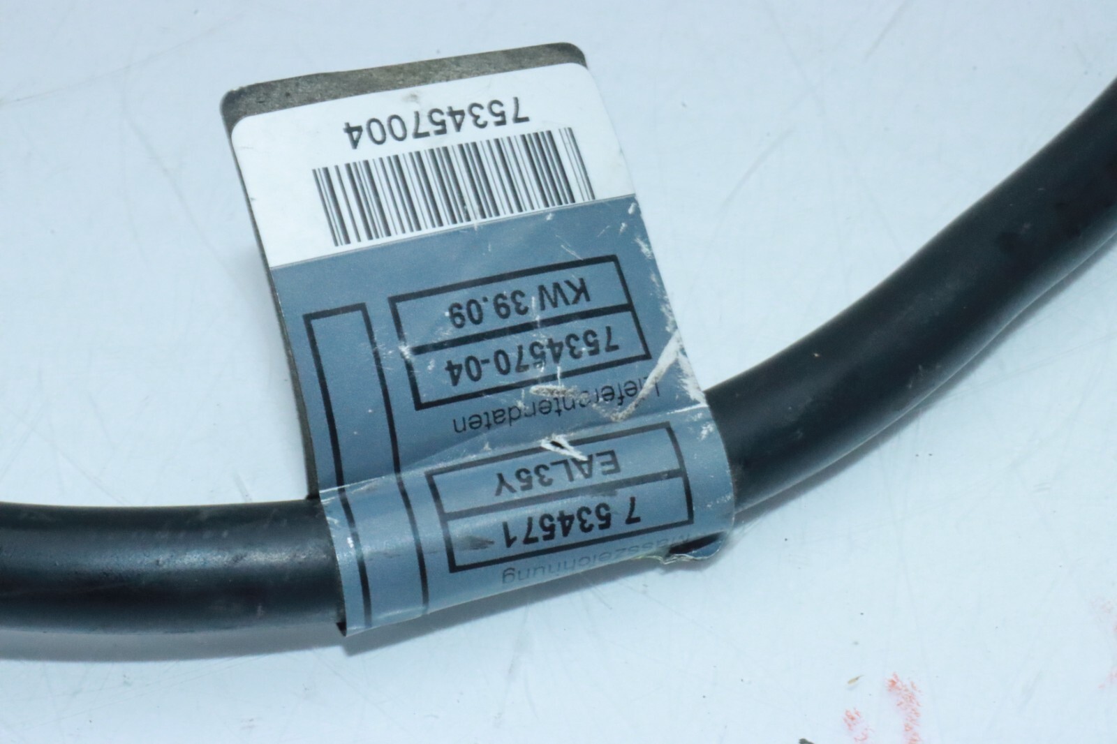 07-15 MINI COOPER R55 R56 R57 R58 R59 S BATTERY NEGATIVE TERMINAL CABLE ...