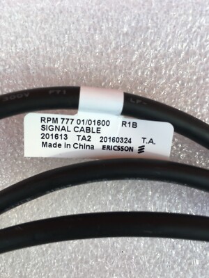 LOT of 10 ERICSSON RPM 777 01/01600 R1B SIGNAL CABLE | eBay