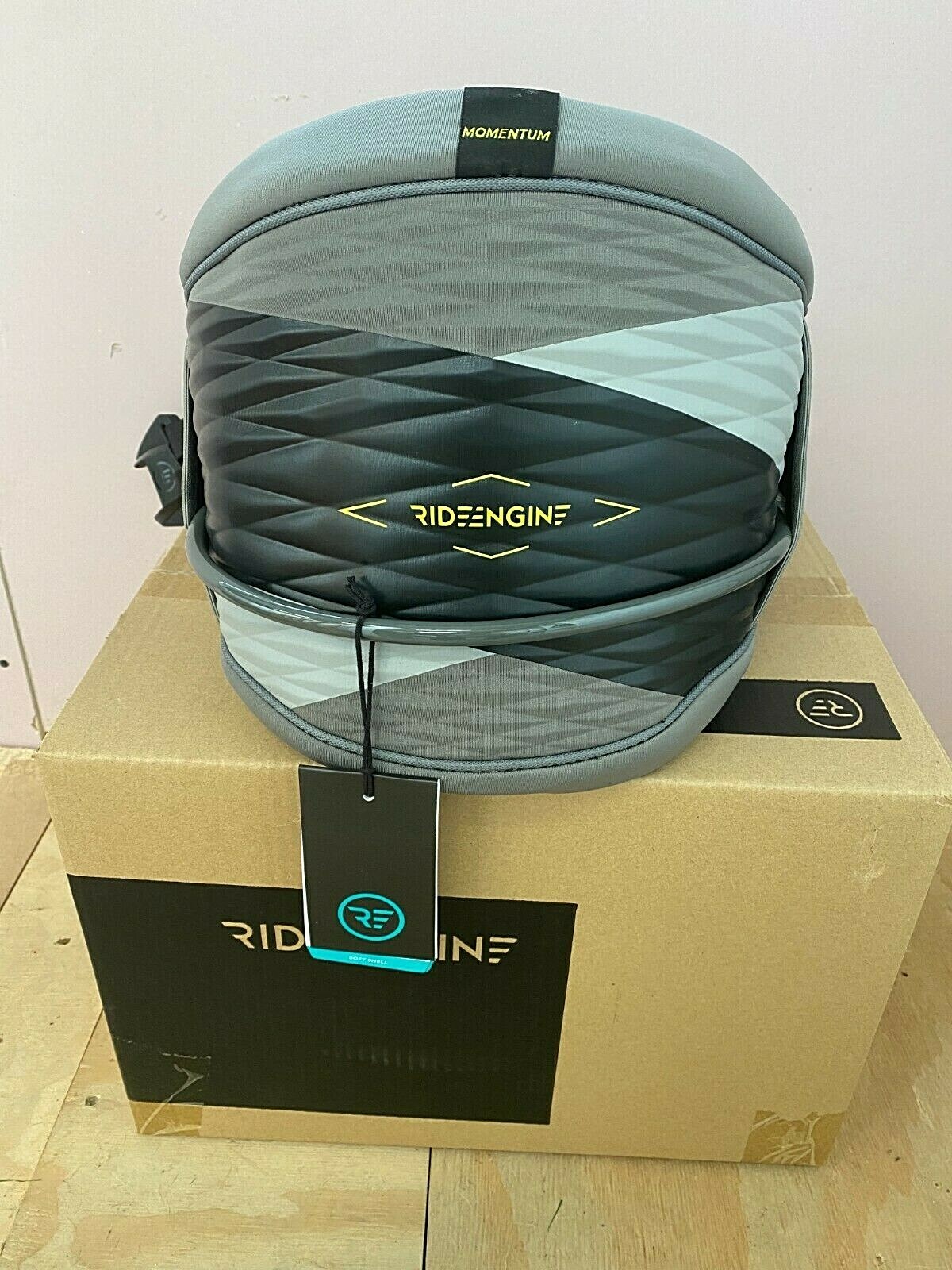 2021 Ride Engine Momentum V1 Slate Grey Harness Small Kitesurf Windsurf ...