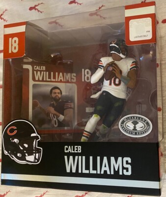2024 McFarlane PLATINUM Chicago Bears CALEB WILLIAMS White Jersey ...