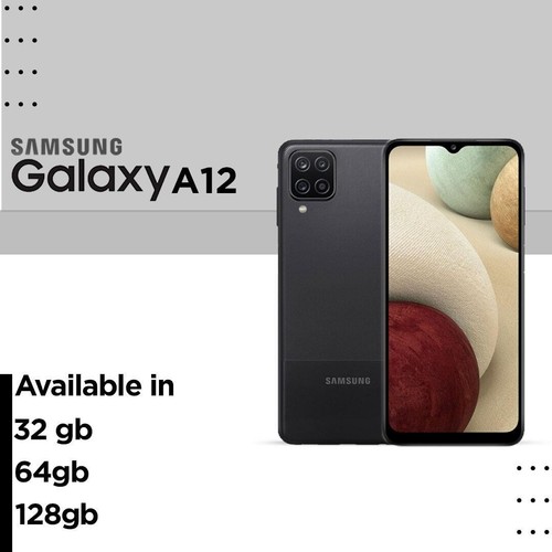 Samsung Galaxy A12 BLACK & RED, 32GB-64GB, Android Phone - Good ...