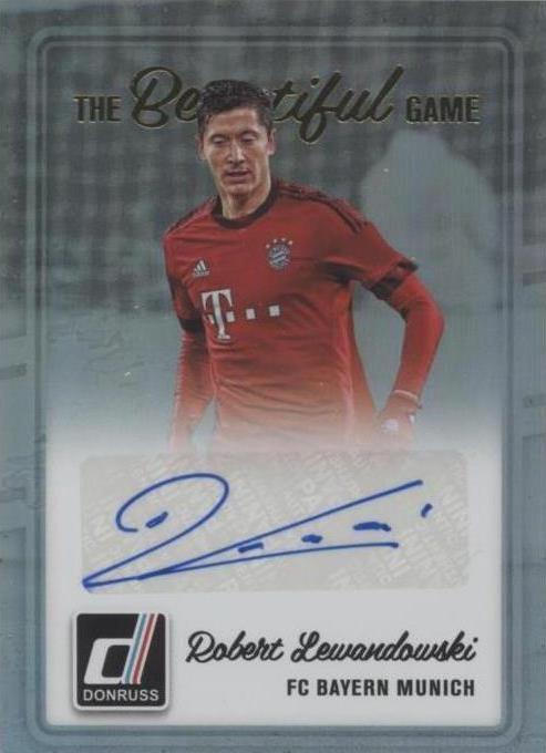 2016-17 Panini Donruss - The Beautiful Game Signatures Robert ...