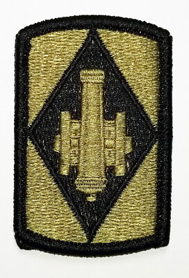 US Army 75th Field Artillery Brigade OCP SSI Hook Back Military Patches ...