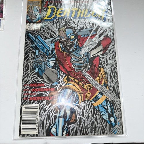 Deathlok #1 1st Issue Collector's Item (Jul 1991, Marvel) Newsstand use ...