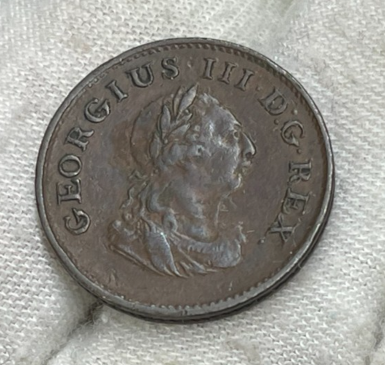 1808 Ireland One Farthing Coin Great Condition | eBay