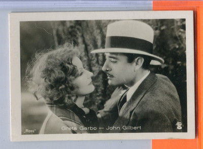 1931 MERCEDES FILMBILDER A. BATSCHARI GERMAN TOBACCO CARD #38 GRETA ...