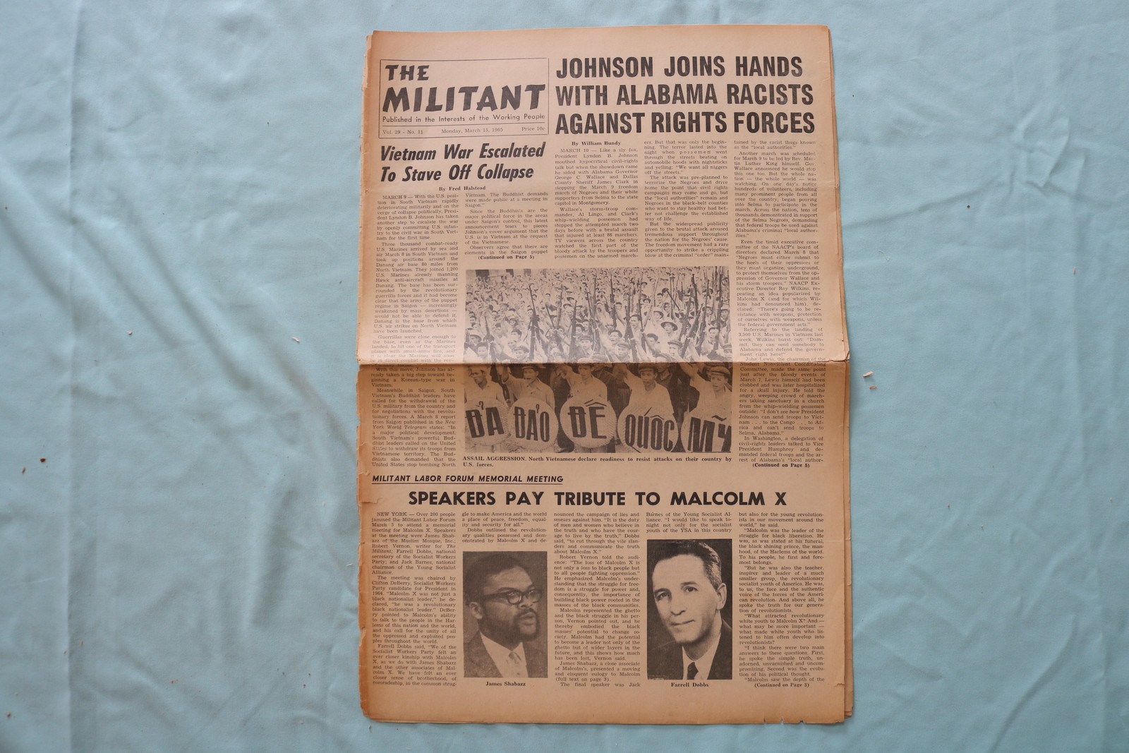 1962-1967 THE MILITANT NEWSPAPER - LOT OF 4 - K 3300 | eBay