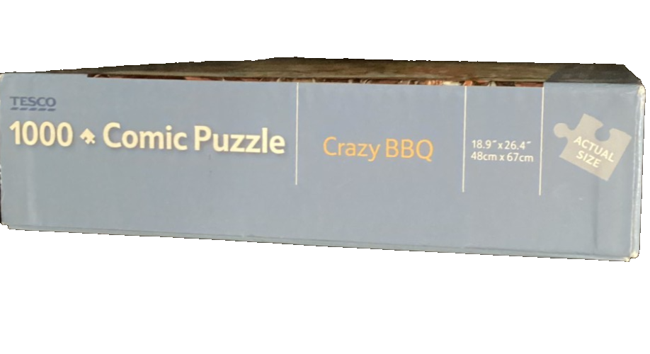 Tesco 1000 pc Crazy BBQ 2007, jigsaw puzzle Rare Vintage | eBay