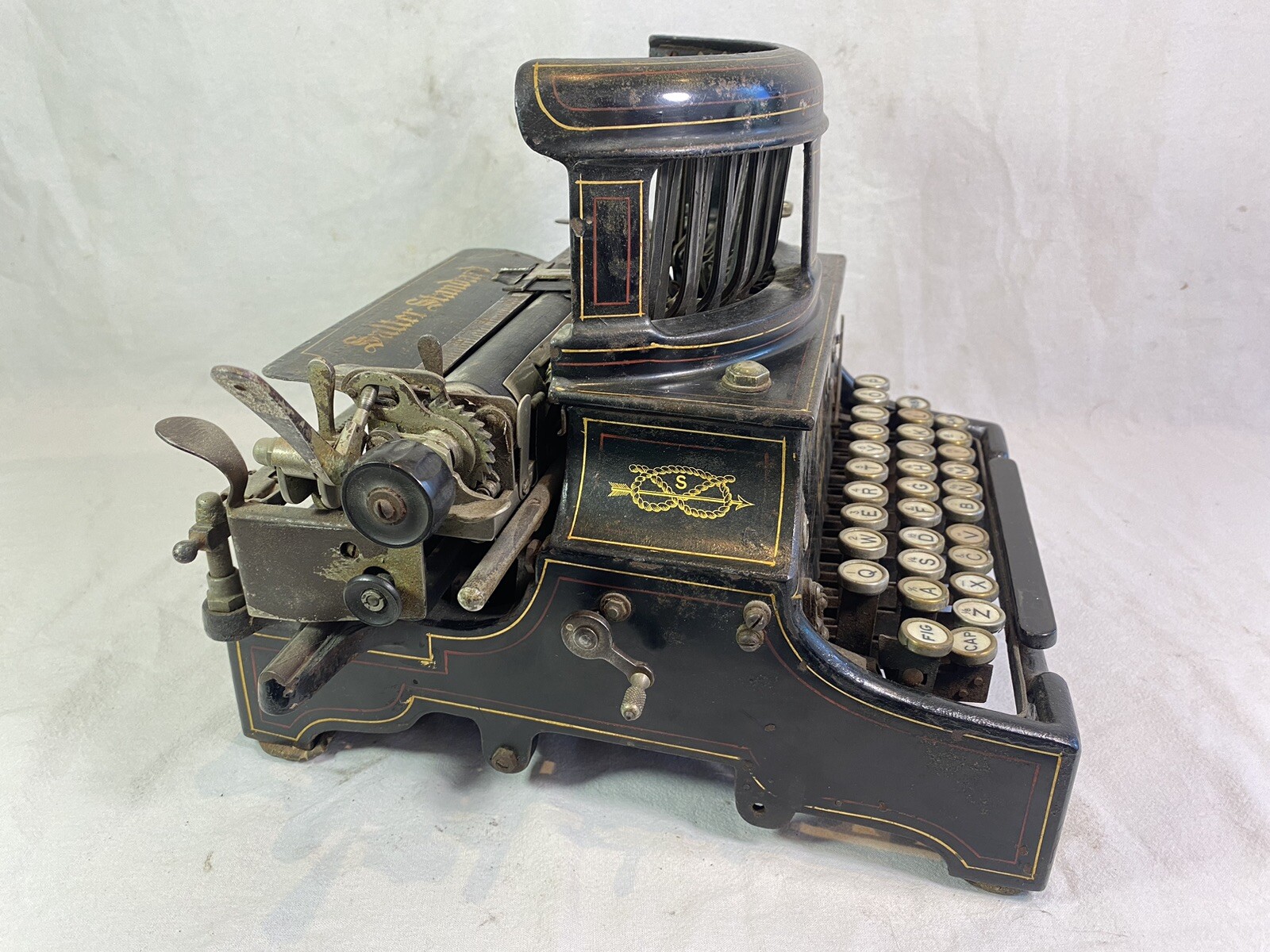 très rare Machine à écrire Salter Standard numéro 10 année 1910 ...