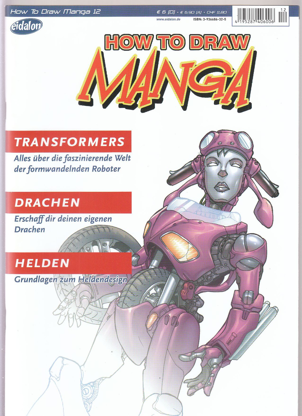 How to Draw Manga Hefte Comic Nr. 2 - 19 zur Auswahl Eidalon Verlag ...