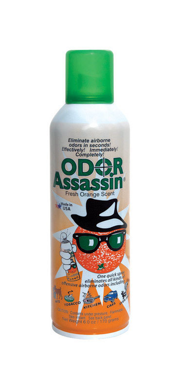 12 cans Odor Assassin Odor Control Spray Fresh Orange 6 Oz | eBay