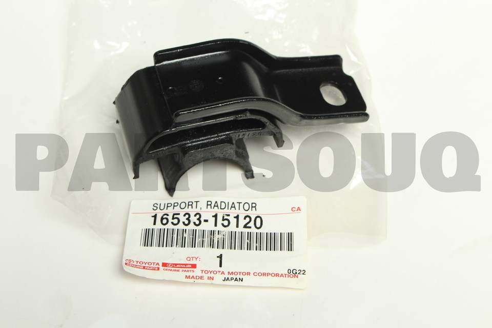 1653315120 Genuine Toyota SUPPORT, RADIATOR, UPPER 16533-15120 | eBay