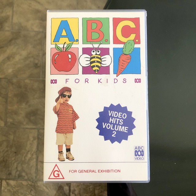 RARE - ABC for Kids Video Hits Volume 2 VHS Tape PAL 1992 for sale ...
