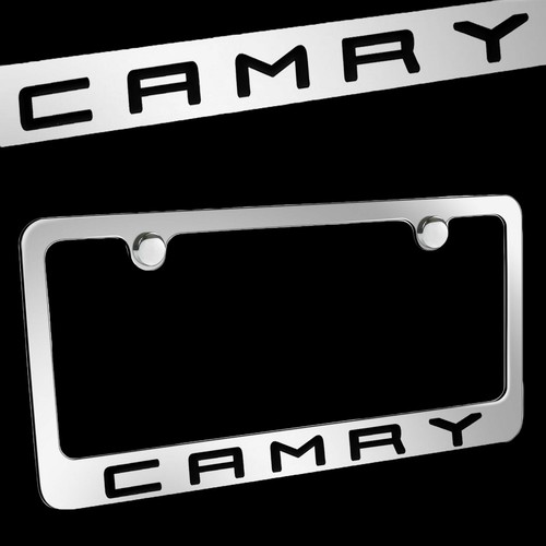1PCS Toyota Camry Chrome Plated Brass License Plate Frame Officially ...
