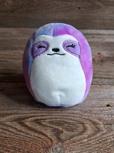 Squishmallow Purple Sloth Plush Mystery Capsule Blueberry Scented ...