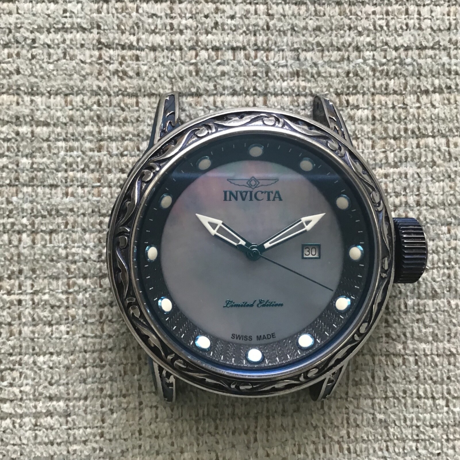 Limited Edition Invicta Men's Excalibur Watch Blue 18722 52mm #0559/ ...