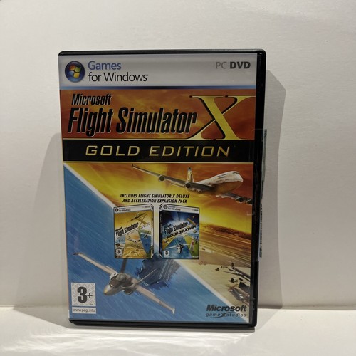 Microsoft Flight Simulator X Gold Edition PC Game 2008 882224749305 | eBay