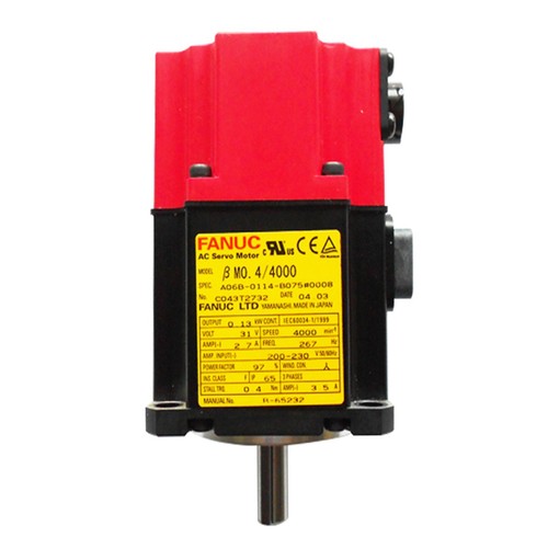 One Brand New GE Fanuc AC Servo Motor A06B-0114-B075#0008 Free Shipping ...