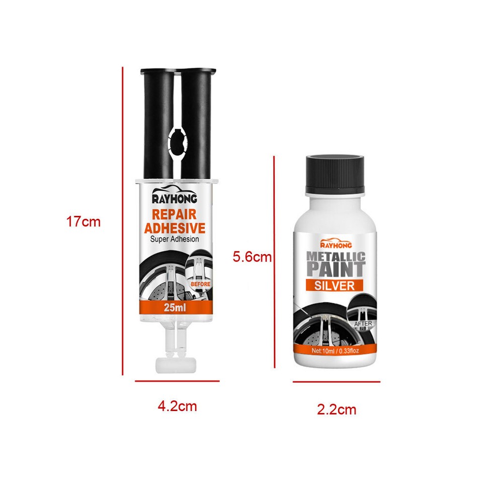 Alloy Wheel Repair Kits Rim Car Scratch Removal Dent Kerb Rash Remove ...