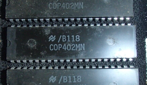 National Semiconductor COP402N B8323 N-Channel Microbus 40-pIn ...