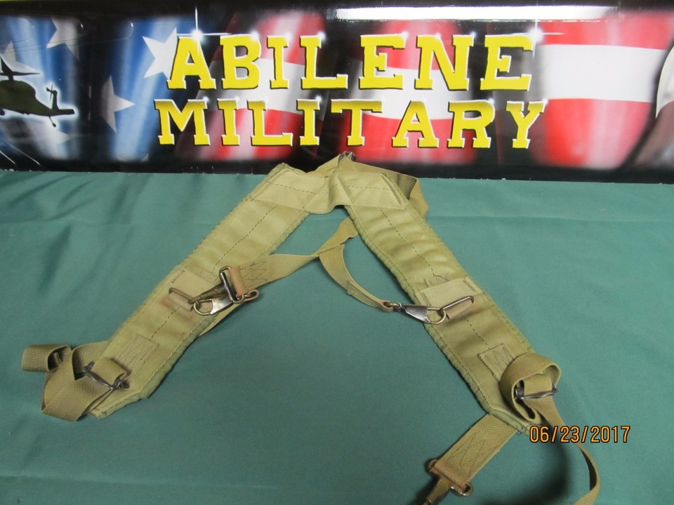 MILITARY ALICE FIELD GEAR SET LBE WEB BELT MEDIUM 36" AMMO POUCH ...