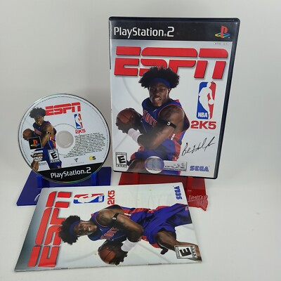 ESPN NBA 2K5 PS2 Complete In Box (Sony PlayStation 2, 2004 ...