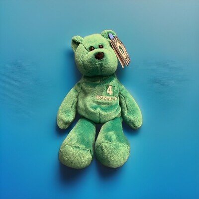 Limited Treasures Pro Bears 1998 Packers Favre No. 4 Plush 9 Inches ...